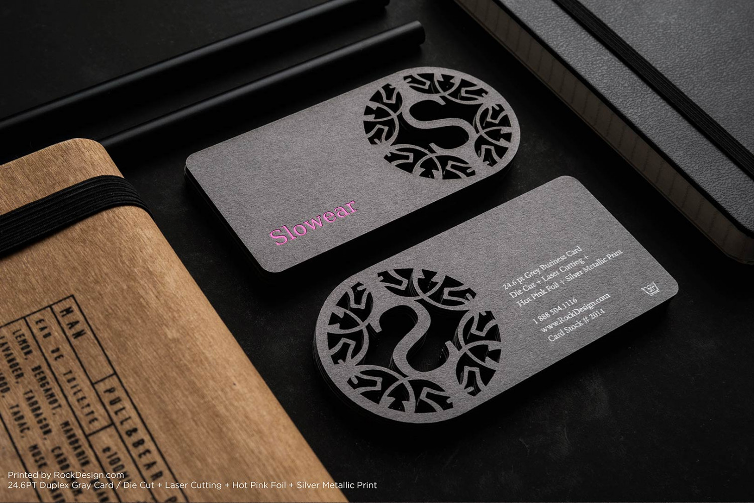 Gray Business Cards