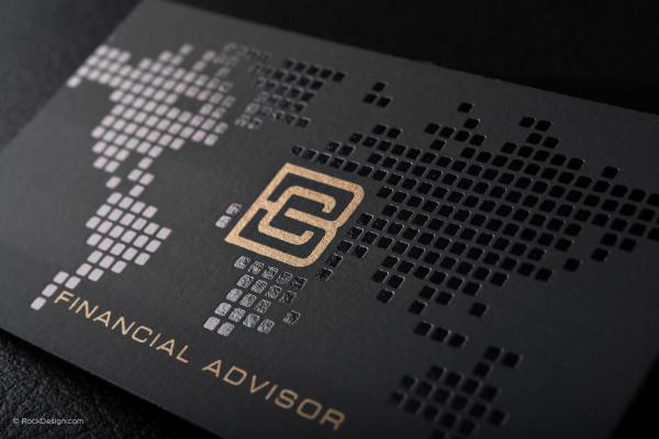 Carbon Fiber Business Cards | RockDesign Luxury Business Card Printing