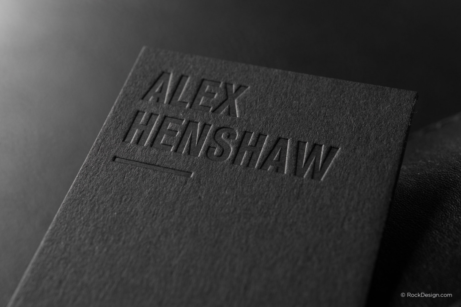 EXPLORE our debossed cards | RockDesign.com