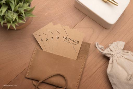 High-end name card design FREE for online print customers