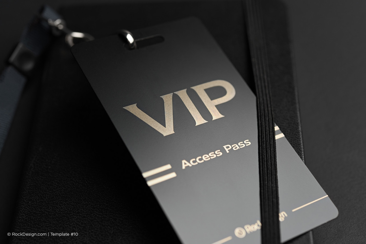 Print online with FREE club vip business card templates | RockDesign.com