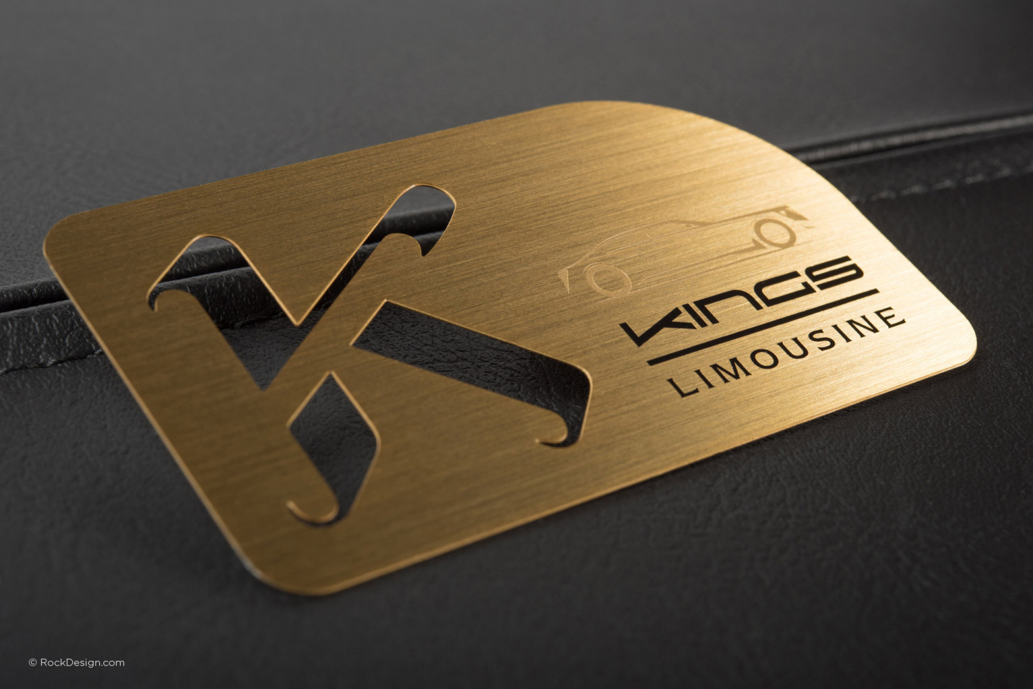 FREE luxury gold card template | RockDesign.com