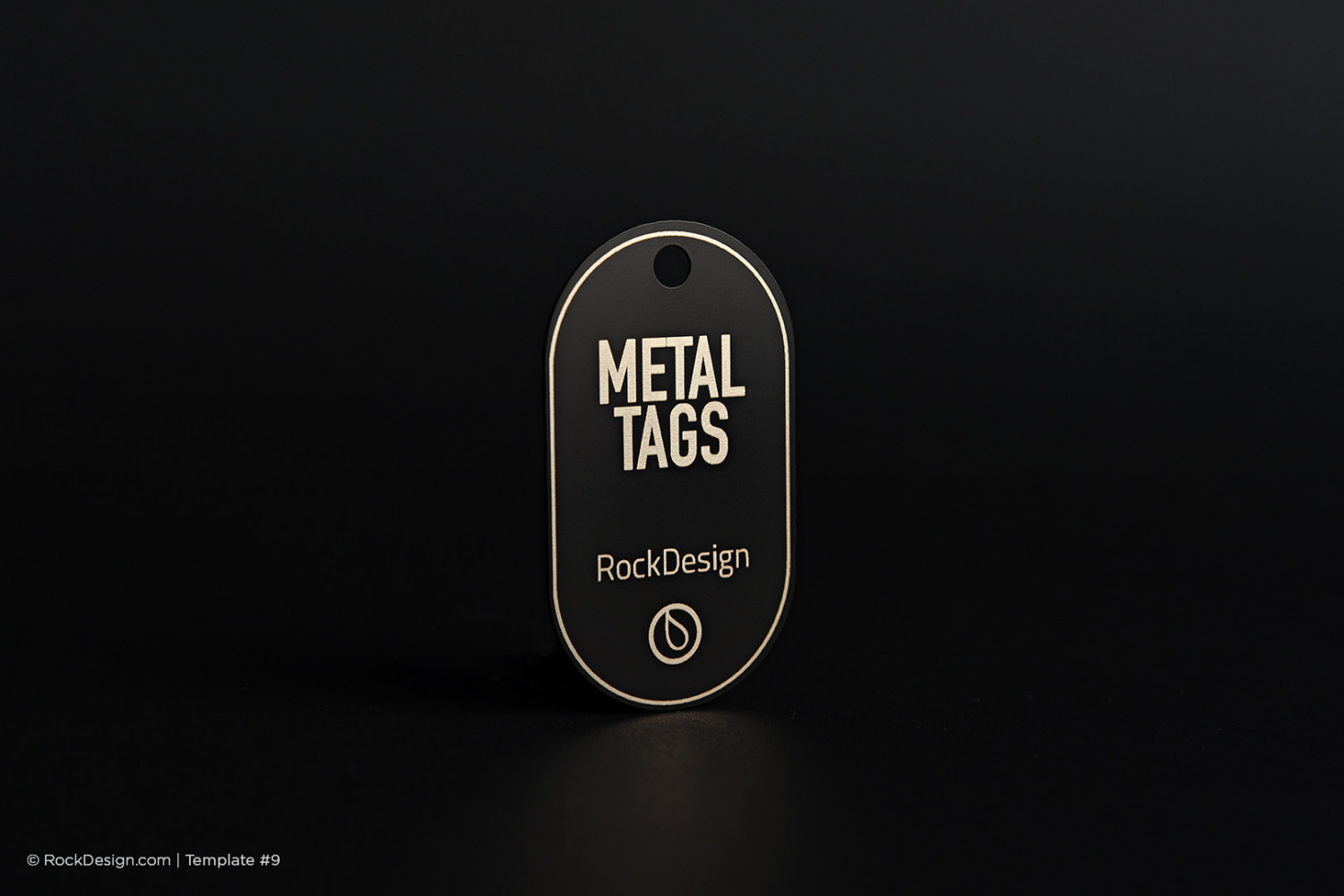 Print METAL ID cards ONLINE TODAY | RockDesign.com