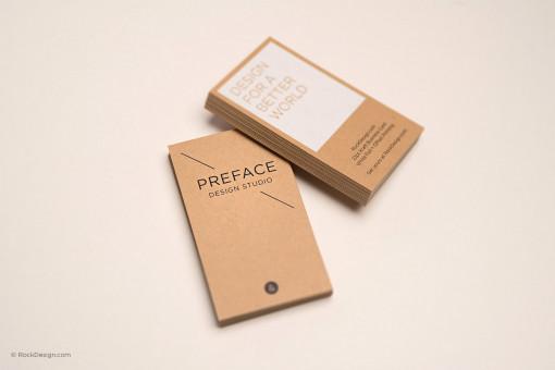 High-end name card design FREE for online print customers