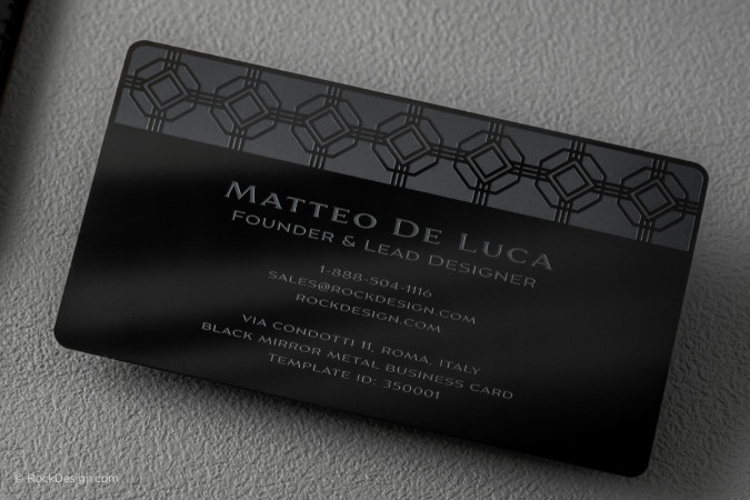 RockDesign Luxury Business Card Printing