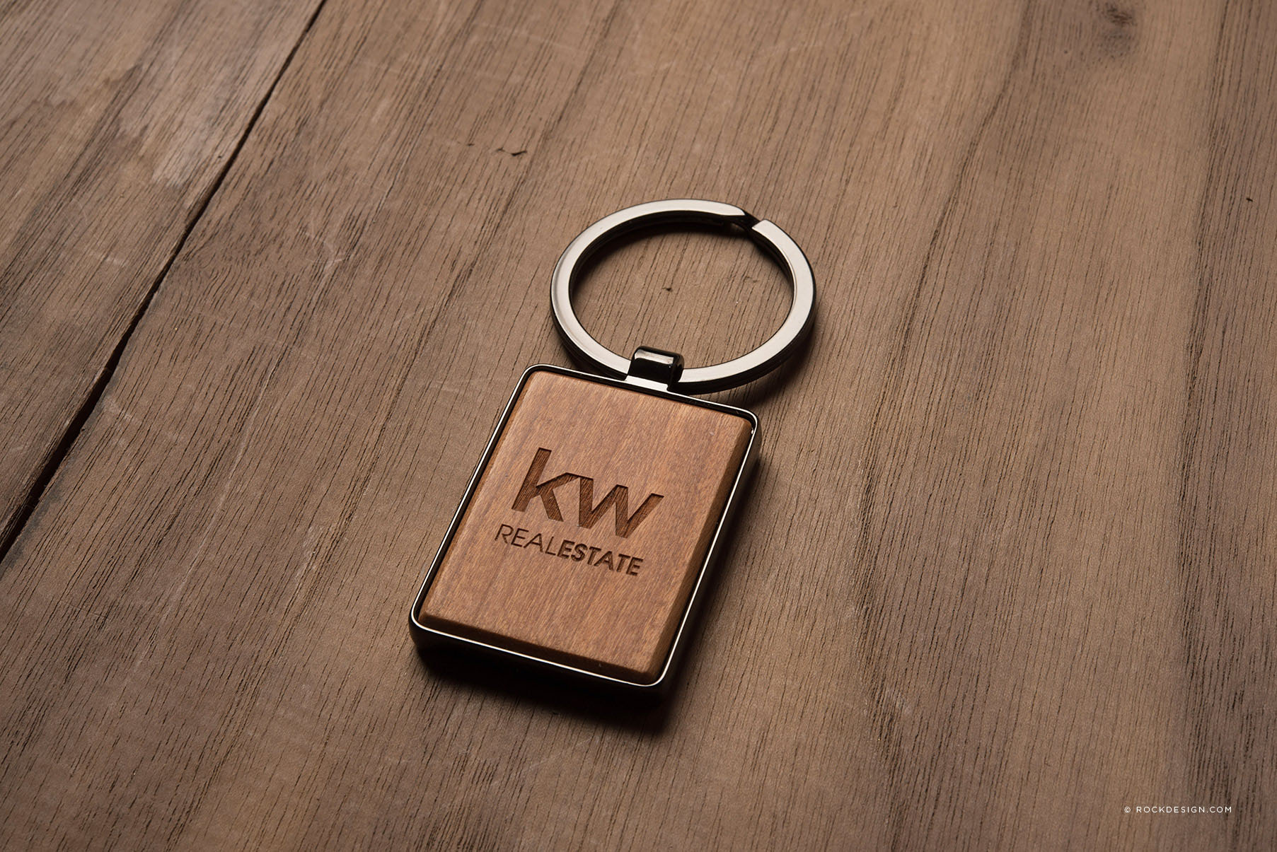 Personalized Laser Engraved Wooden Key Chain | Customized Keyring Gift