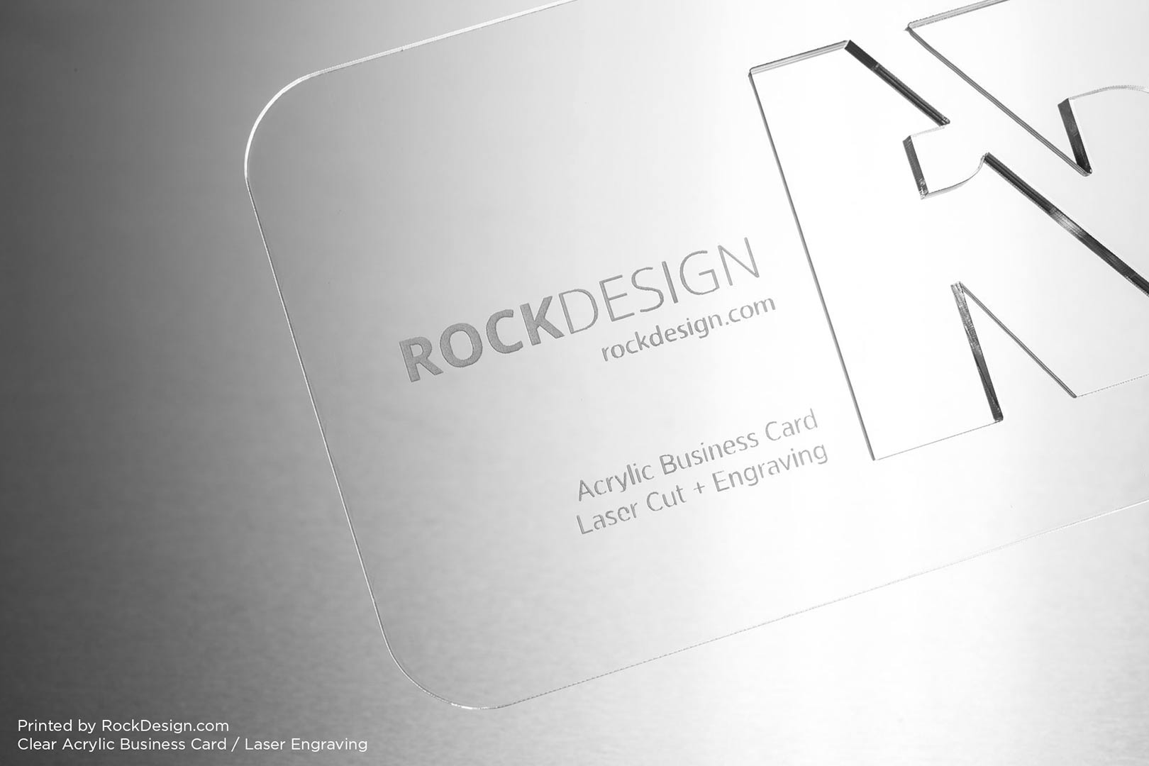 Acrylic Business Cards | RockDesign Luxury Business Card Printing