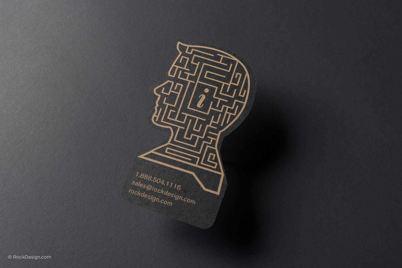 Unique Laser Engraved Business Card | IDEAZ Design Template ...